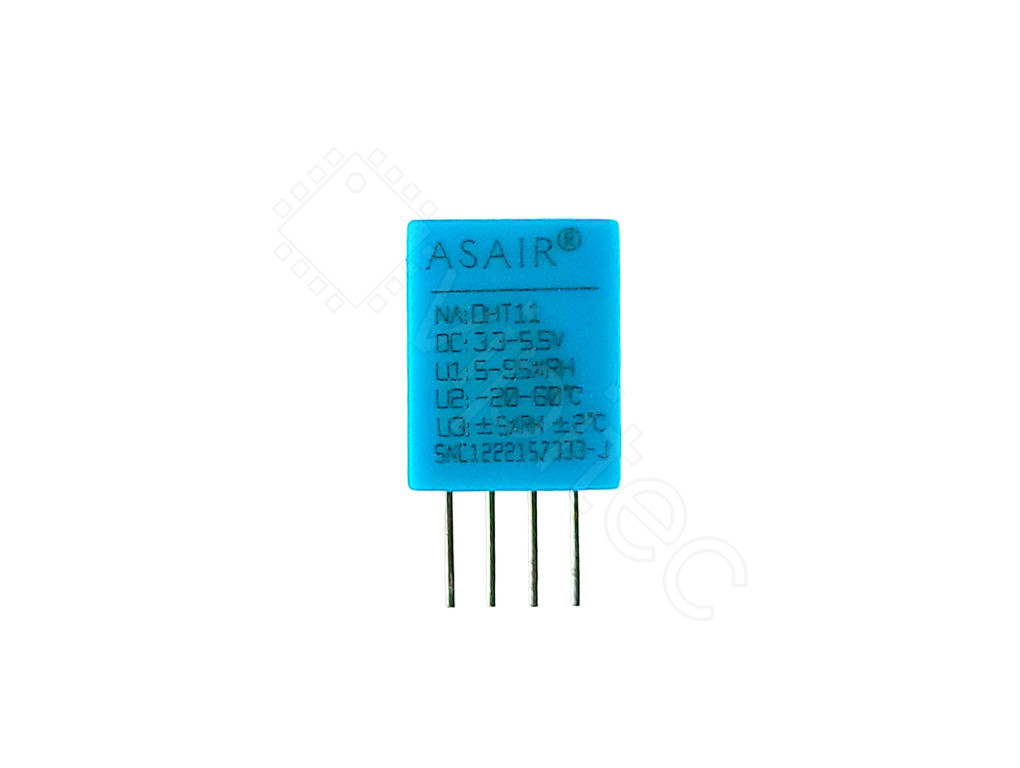 ASAIR® DHT11 Sensor für Temperatur und Luftfeuchte, 3,3..5,5 V, 5..95 ± ...