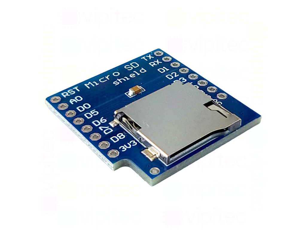 Micro SD Card Shield für D1 Mini – vipitec - Elektronik, die uns ...